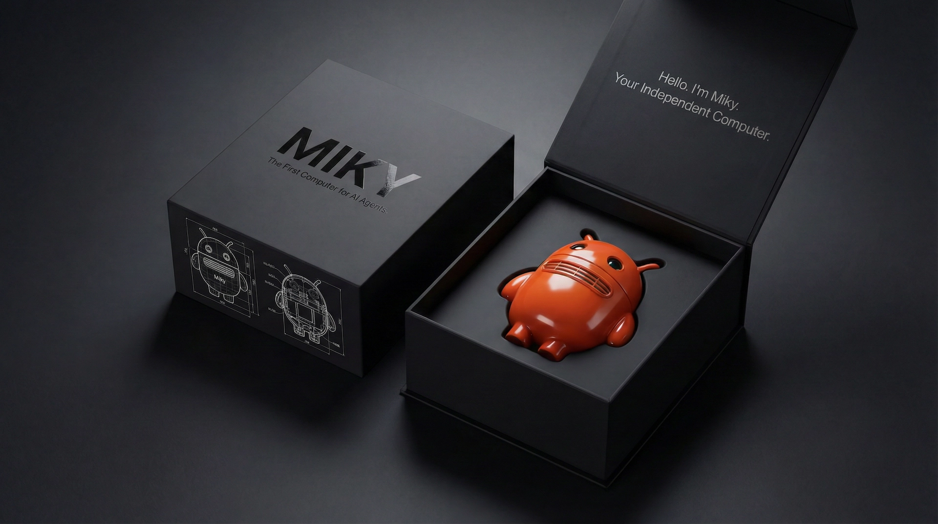 MIKY — The First Computer for AI Agents